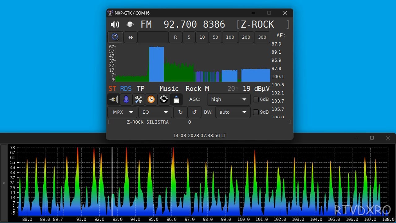 FM DX Vertical Band Scan in Bucharest - azimuth Shumen - YouTube