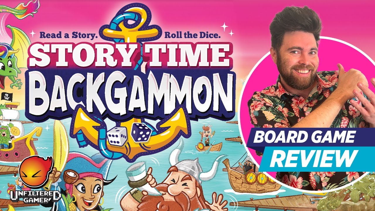 Story Time Backgammon - Board Game Review - YouTube