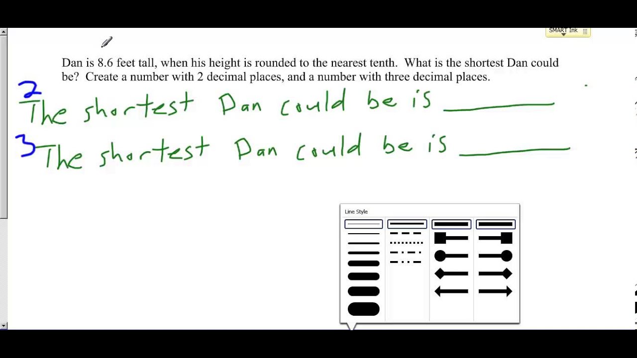 What is the range when rounding decimals - YouTube