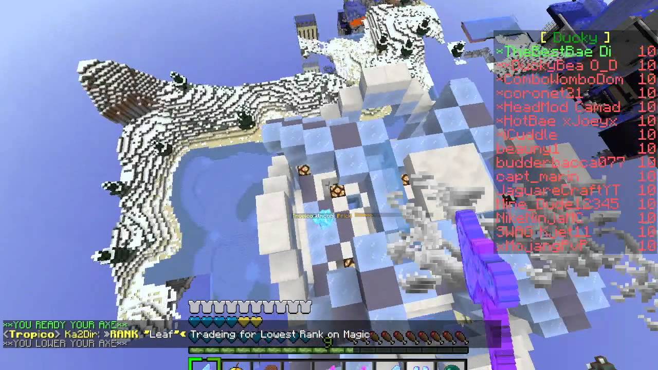 Minecraft Cosmicpvp PvPing - YouTube