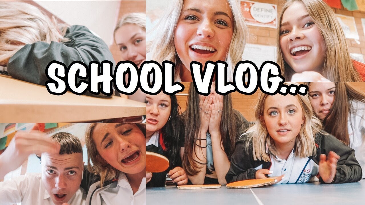 SCHOOL VLOG!! | I vlogged at school and this is what happened... - YouTube