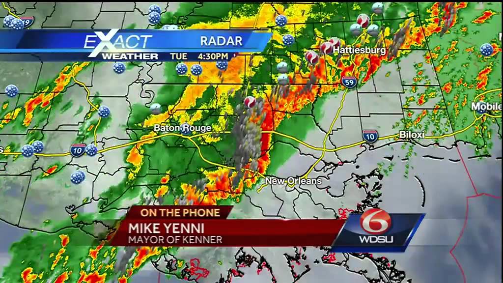 Kenner preparing for severe weather on Monday - YouTube