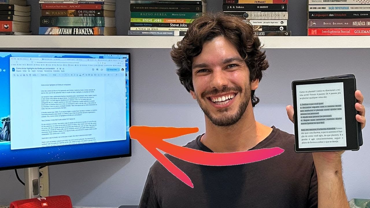 Como TRANSFERIR as notas do KINDLE pro COMPUTADOR - YouTube