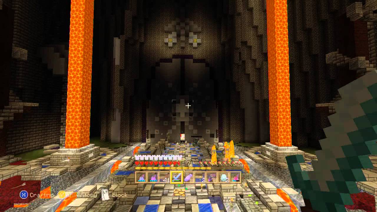 Minecraft Xbox - The Forgotten Vale #8 - Lava Parkour - YouTube