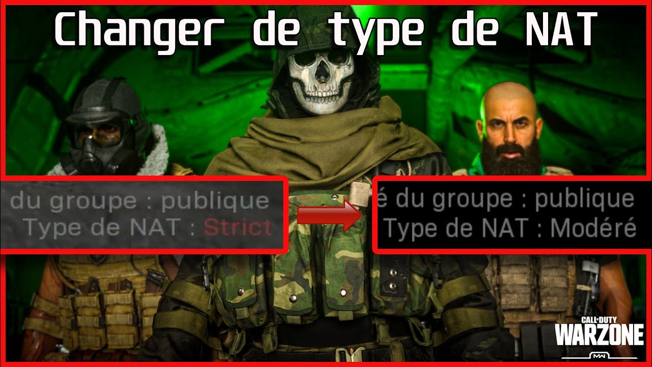 Changer de type NAT sur Call Of Duty | Warzone | Améliore ta connexion ...