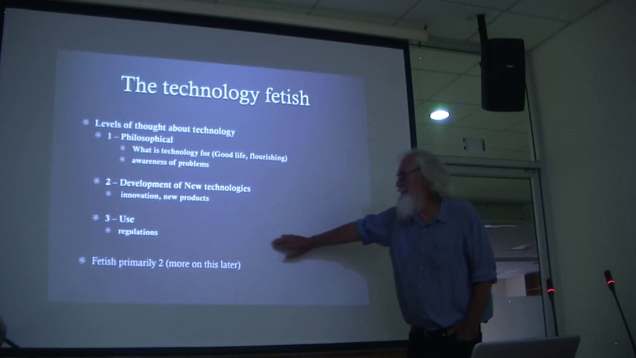 Our technology fetish - Prof.Dr. John Weckert, CSU; AUSN - YouTube