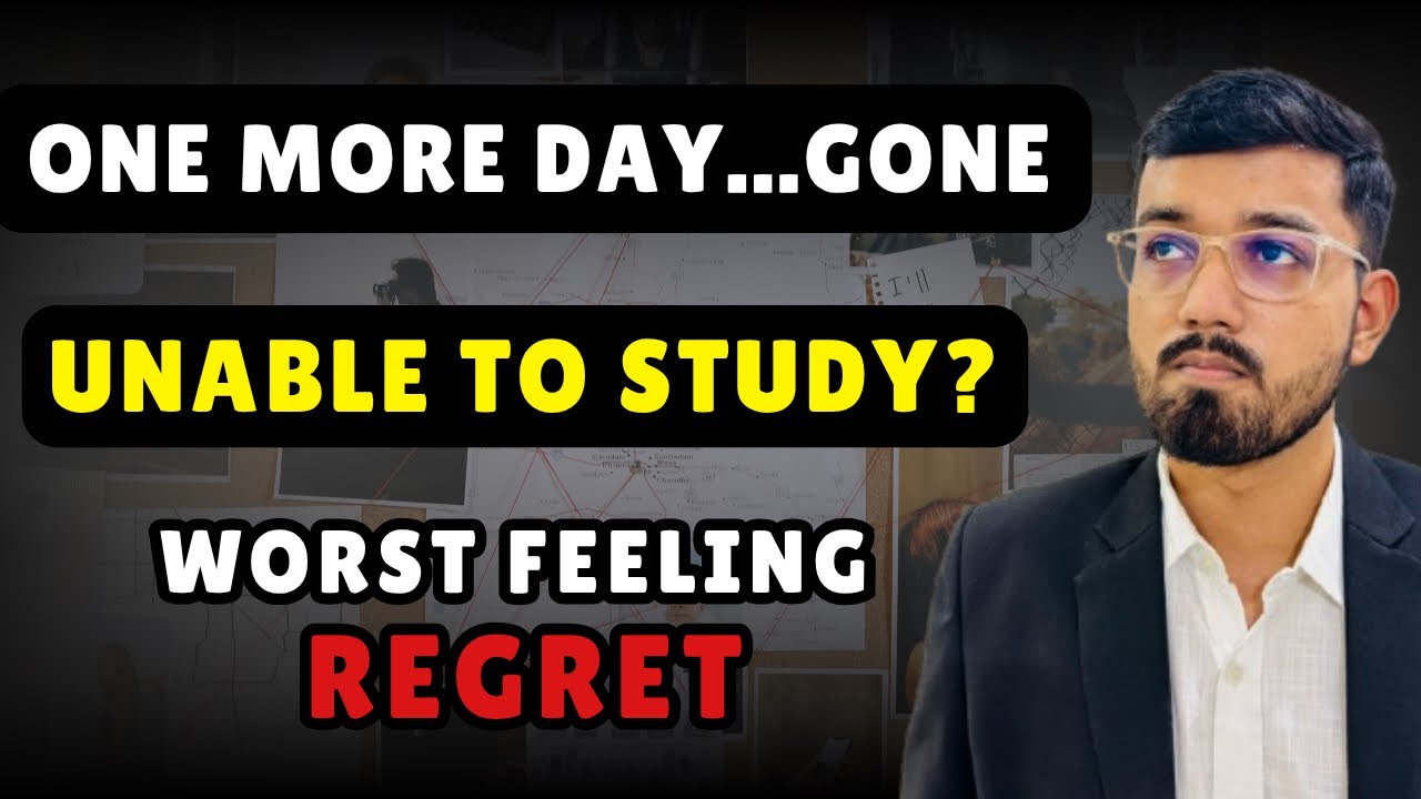 Stressed? Anxiety? Unable to study? No fake Motivation | CA exams Jan ...