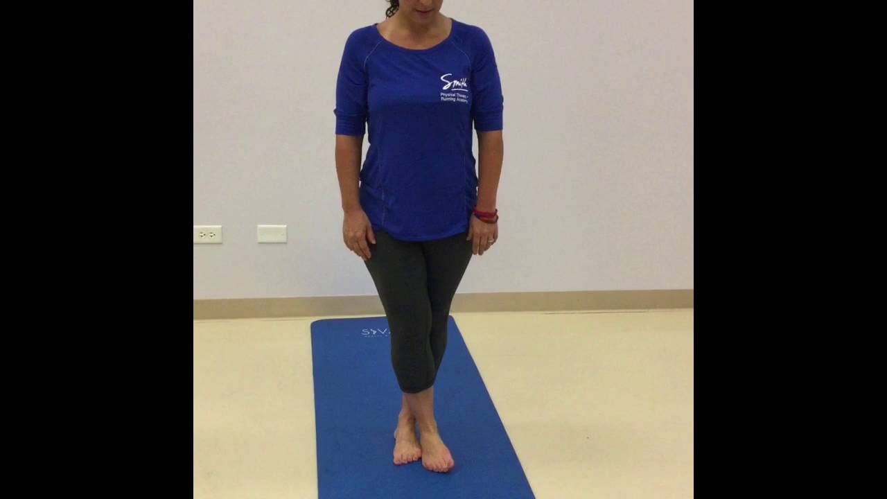 Crossover Standing Hip Flexion Stretch - YouTube