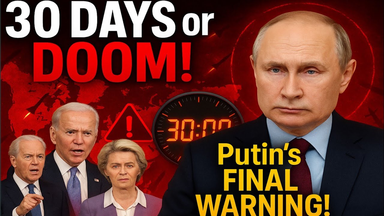 EU, US to Putin: Halt War 30 Days or Face Fierce Sanctions! - YouTube