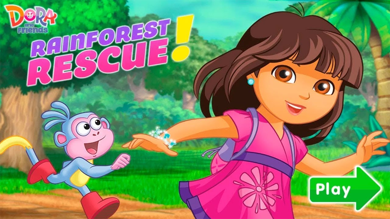 Dora and Friends: Rainforest Rescue! Game for Children - YouTube