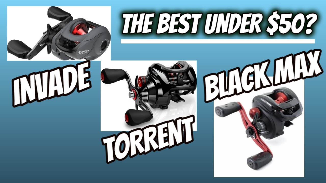 The Best Fishing Reel UNDER $50: Abu Garcia Black Max vs Quantum Invade ...