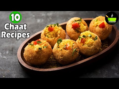 10 Chaat Recipes | Indian Street Food: 10 Must-Try Dishes - YouTube