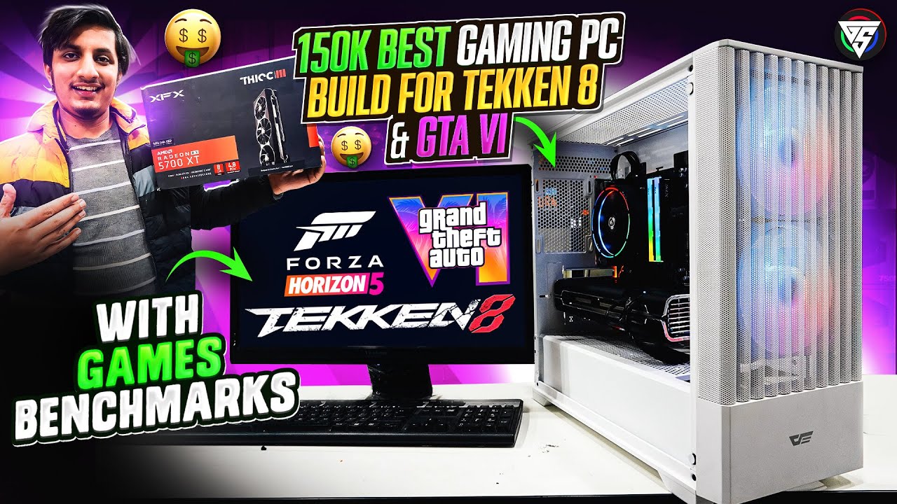 150k Best GAMING PC BUILD in Pakistan with Games BENCHMARK | GTA 6 ...