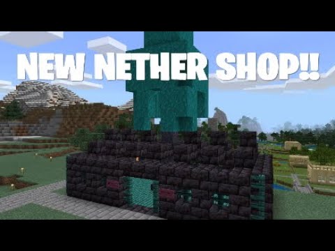 My NEW NETHER SHOP! Minecraft, Phantom SMP #13 - YouTube