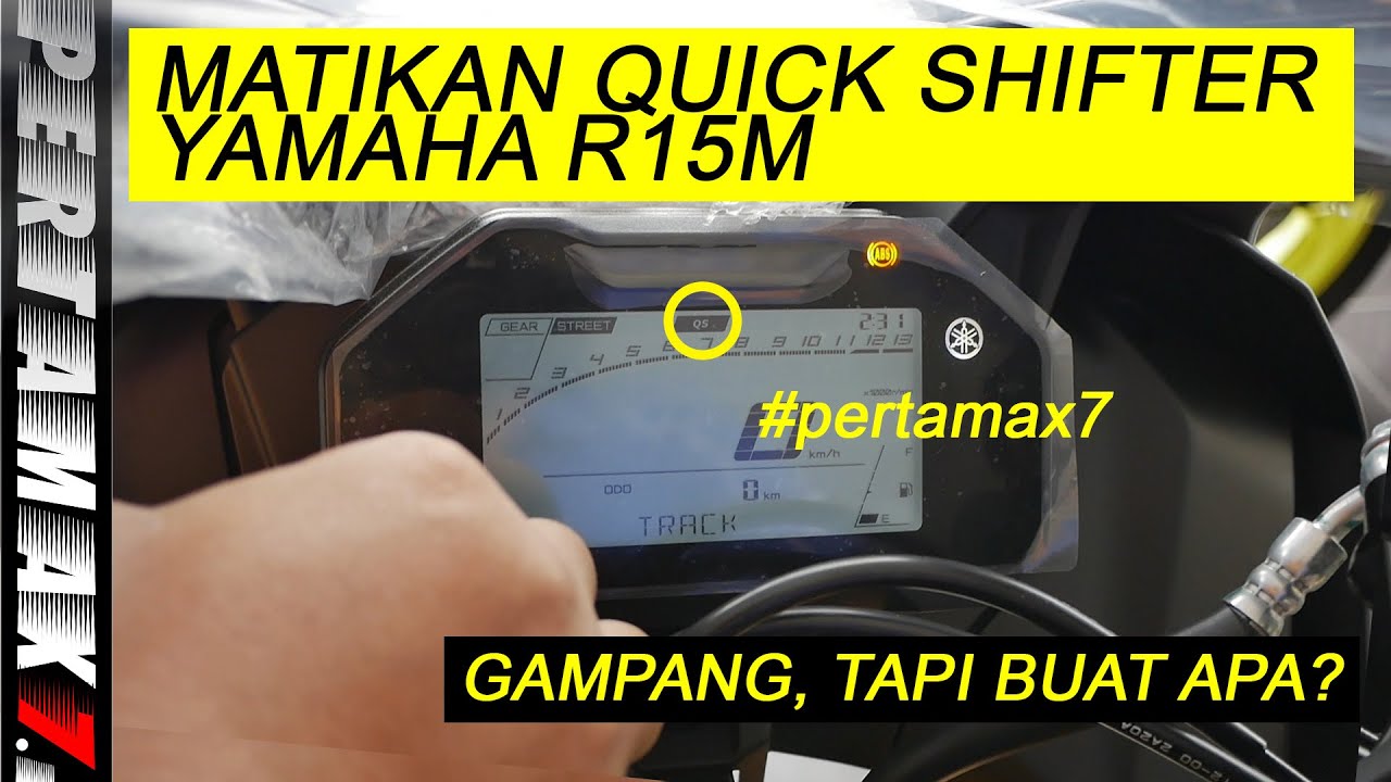 Cara Mematikan Quick Shifter Yamaha R15M Terbaru Mudah Banget 🏍🏍🏍 #r15 ...