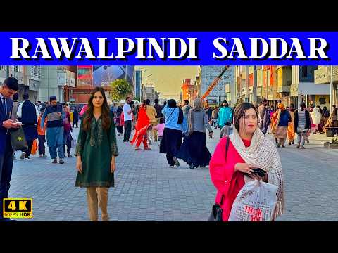 🇵🇰 Rawalpindi Saddar Bazar Pakistan | Totally Renovated Bazar of Rawalpindi
