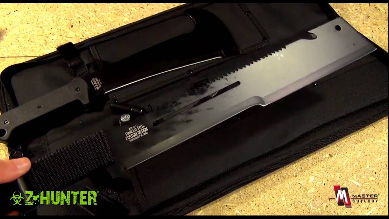 Z-Hunter ZB-001 Fixed Blade with Survivor Kit Product Video - YouTube