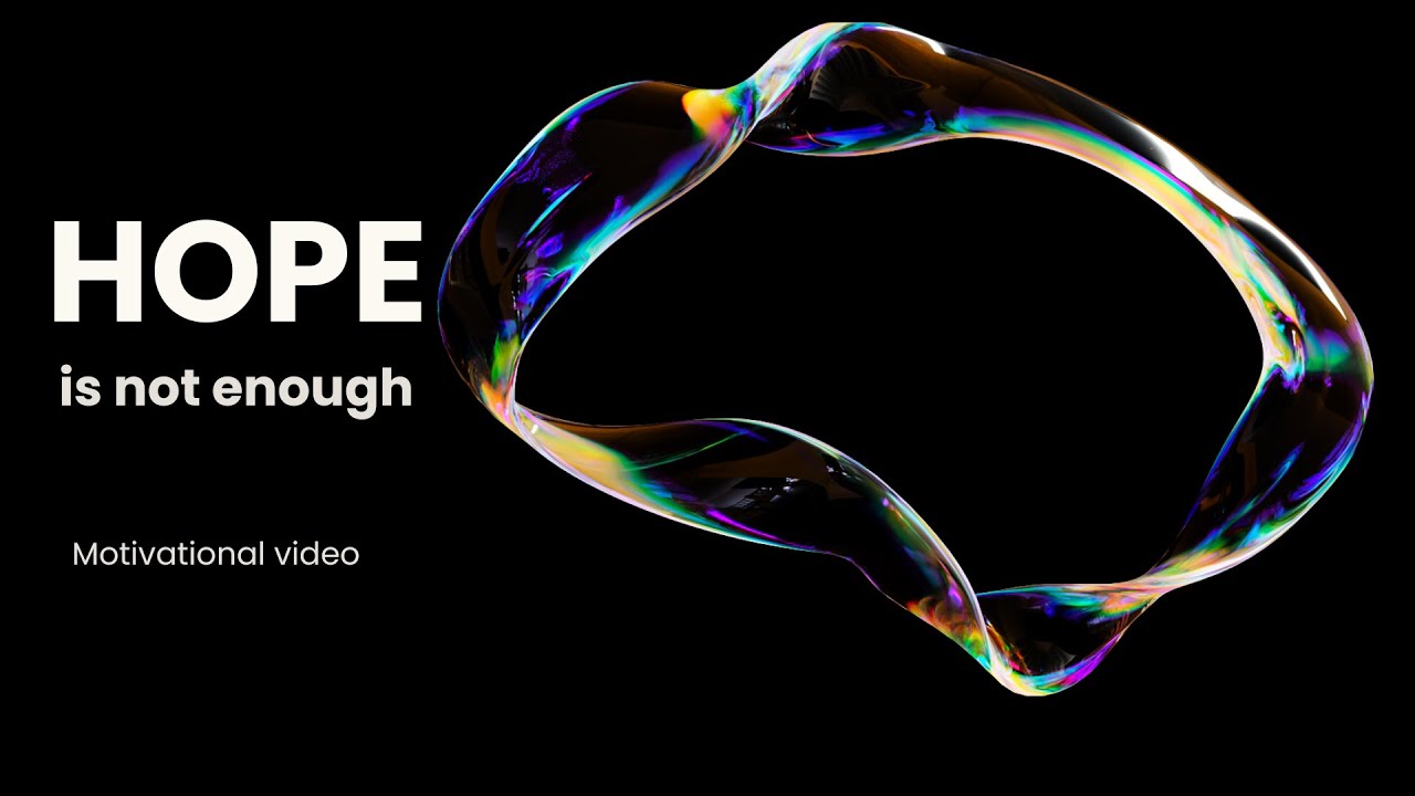 Hope is not enough to succeed - Motivational video (12th January) - YouTube