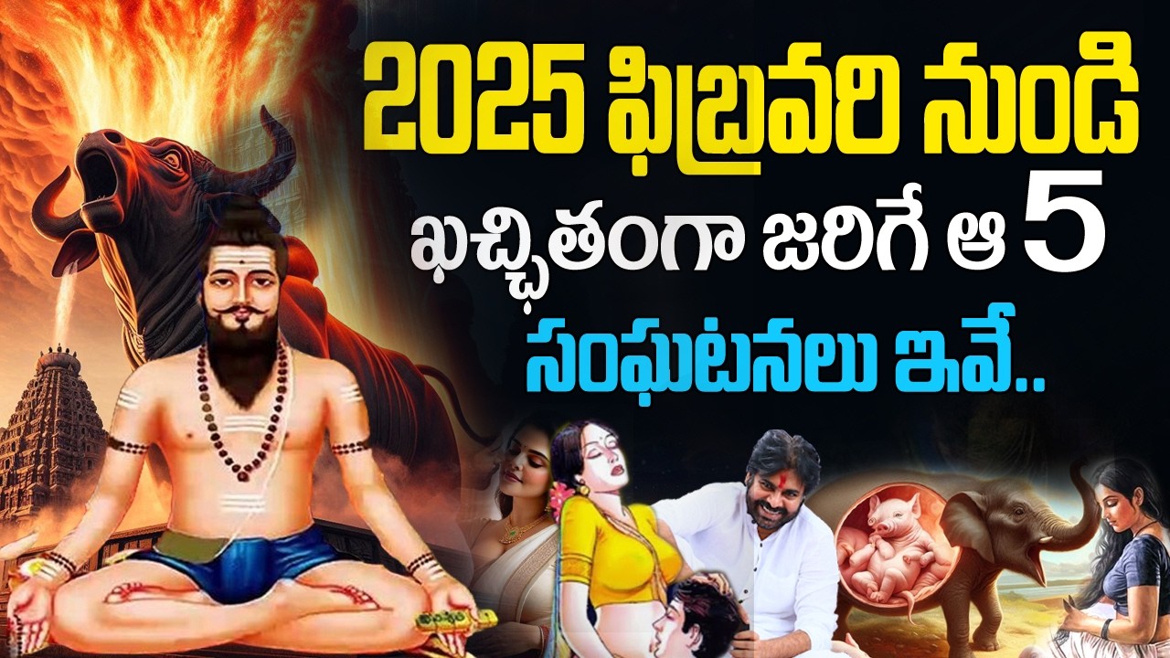 వణుకు పుట్టిస్తున్న 2025 కాలజ్ఞానం| Brahmam gari kalagnanam 2025 Facts ...