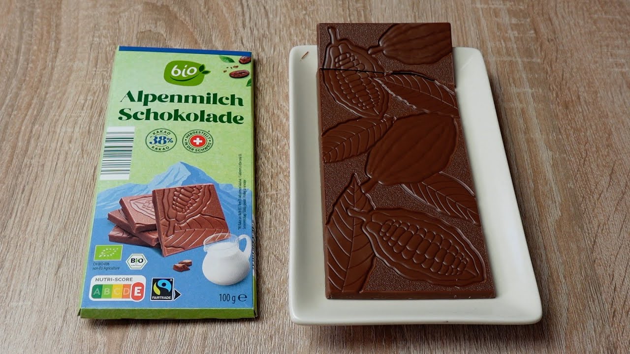 bio Alpenmilch Schokolade 🍫 Eine leckere Schweizer Schokolade aus dem ...