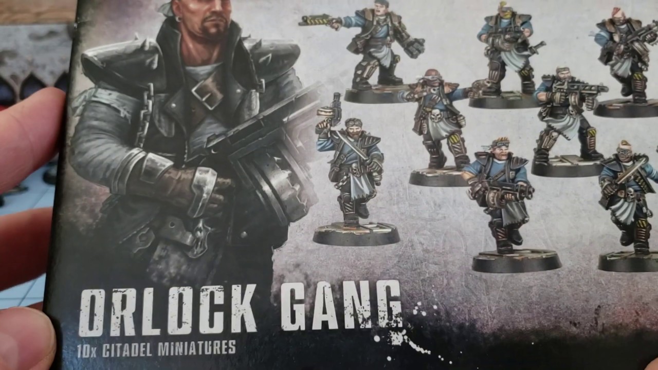 Games Workshop: Necromunda- Orlock Gang unboxed and built - YouTube