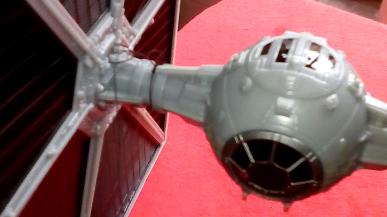 Hasbro's small scale TIE Fighter - YouTube