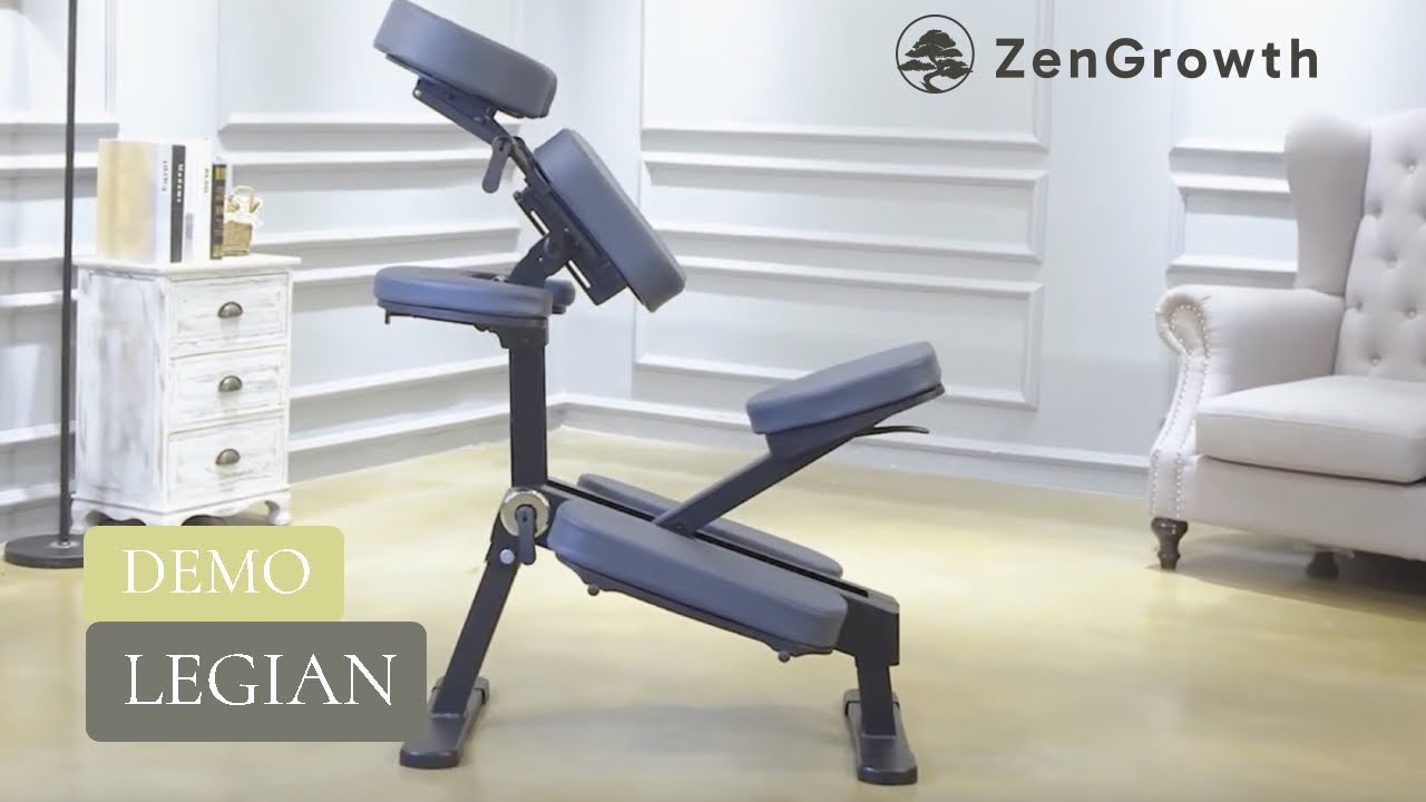 Klappbarer Massagesessel ZenGrowth Legian - YouTube