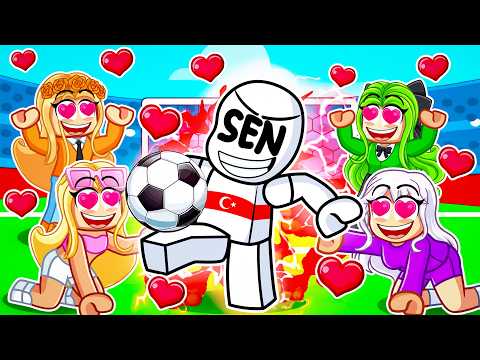 SEN FUTBOLCU OLDUN VE KIZLARI ETKİLEDİN - Roblox