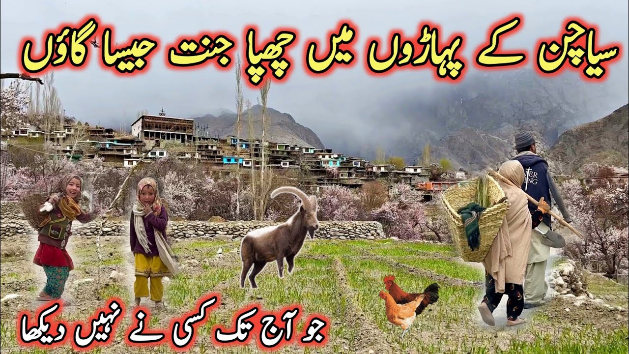 Amazing Mountain Village Life Of Pakistan | Peaceful And Natural Views ...