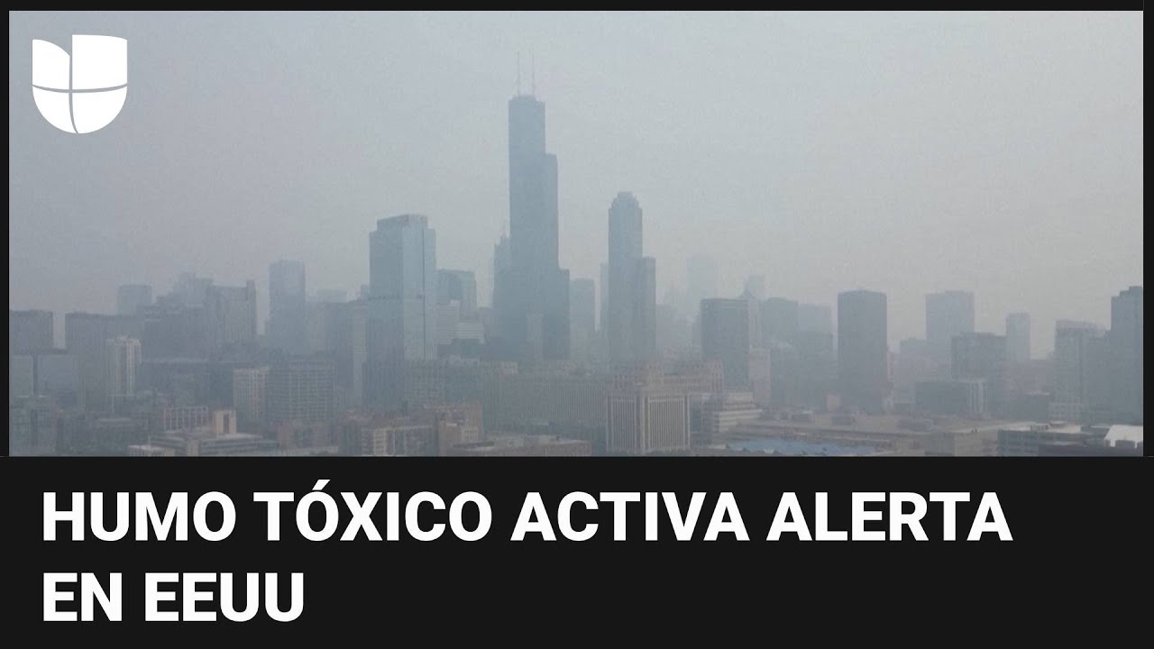 En un minuto: Millones de estadounidenses bajo alerta por el humo ...