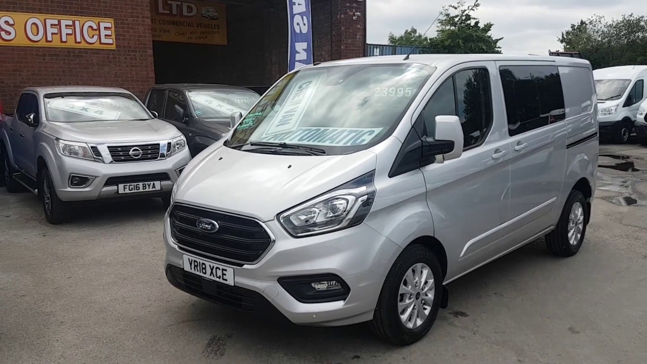 Ford Transit swb custom all new model 2018 automatic kombi - YouTube