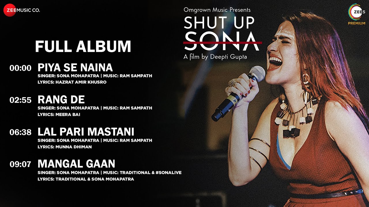 Sona Mohapatra Songs List
