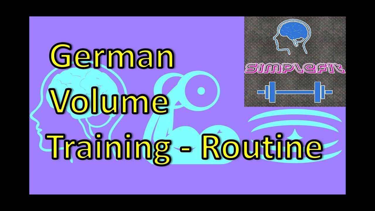 German Volume Training Routine - One of the Best Weights Programs - YouTube