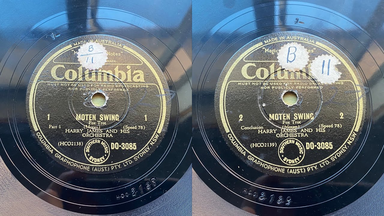 1947 Harry James - Moten Swing - YouTube