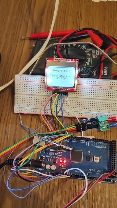 Arduino And Max6675 Youtube
