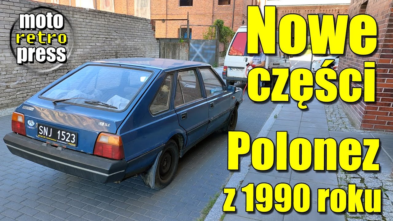 Nowe części do Polonezów - Polonez Caro Plus i Przejściówka - YouTube