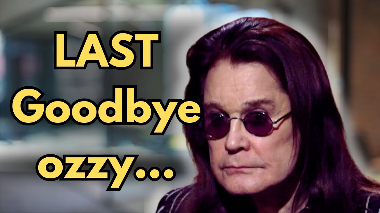 The Family Of Ozzy Osbourne Has Started Saying Final Goodbye To ...