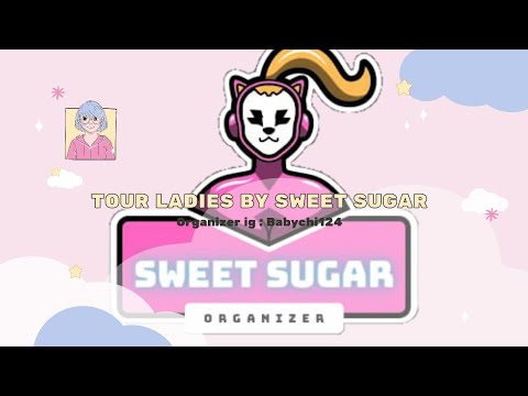 Live TOUR LADIES BY SWEET SUGAR | PUBGMOBILE INDONESIA 10-11-21