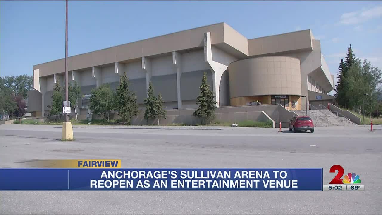 Mayor Dave Bronson announces the Sullivan Arena will be returned as an ...
