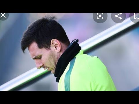 Lionel messi getting ready for workout - YouTube