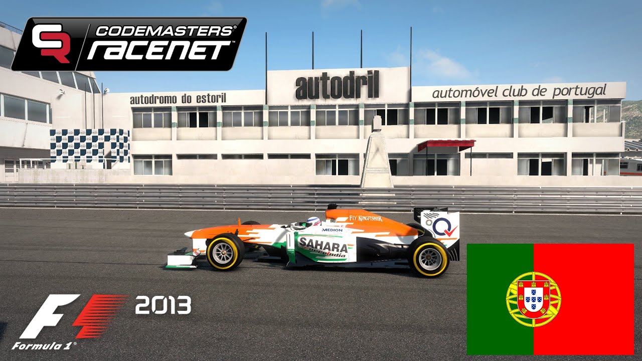 F1 2013 Codemasters Racenet event Estoril - YouTube