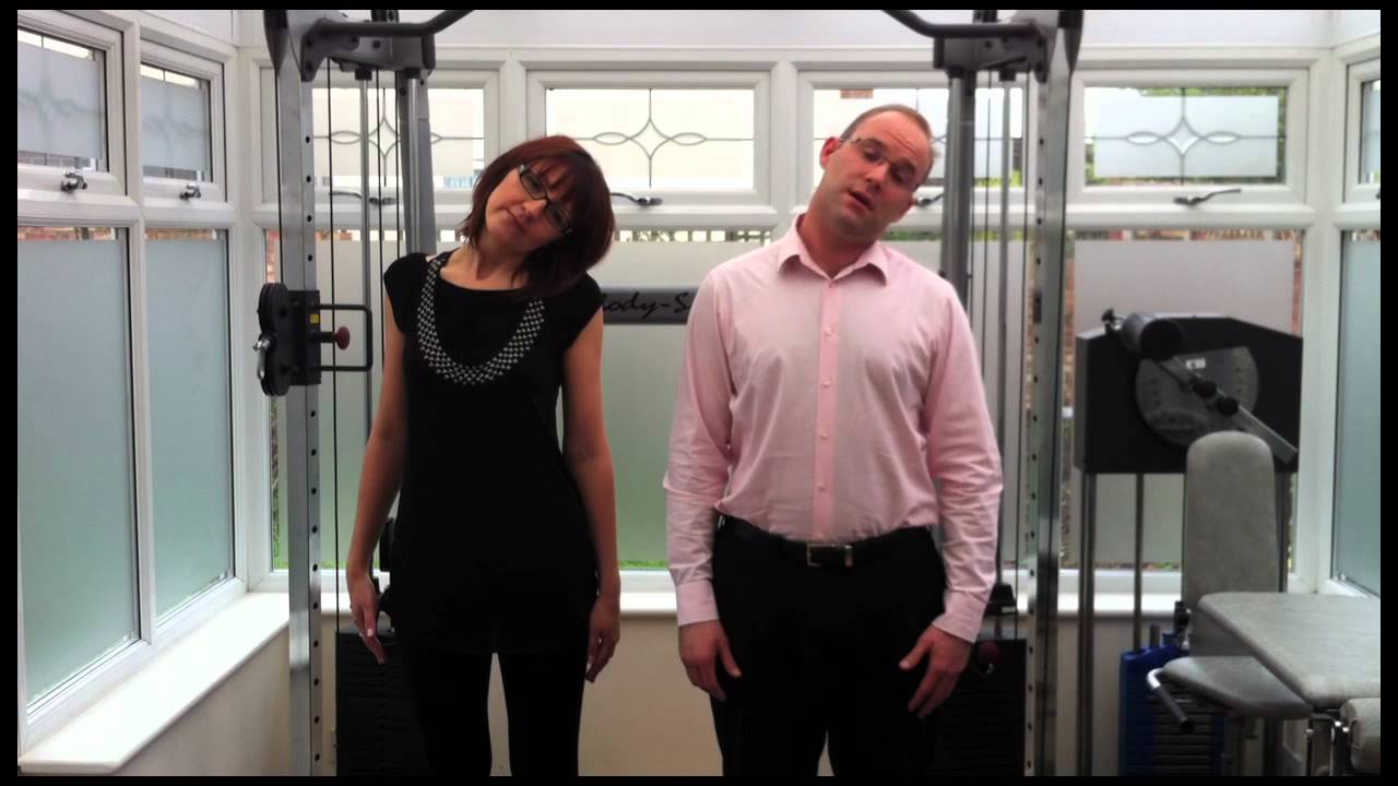Neck Range of Motion exercises - YouTube