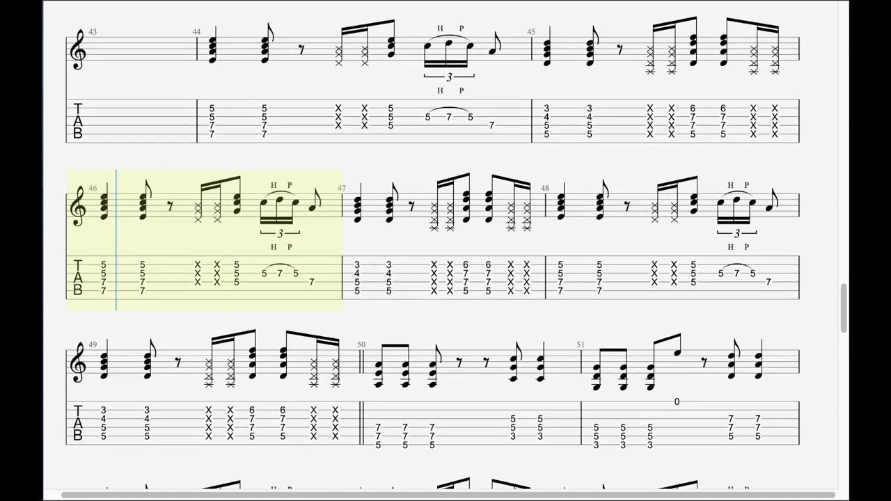 【Måneskin】Supermodel【Guitar TAB】 - YouTube