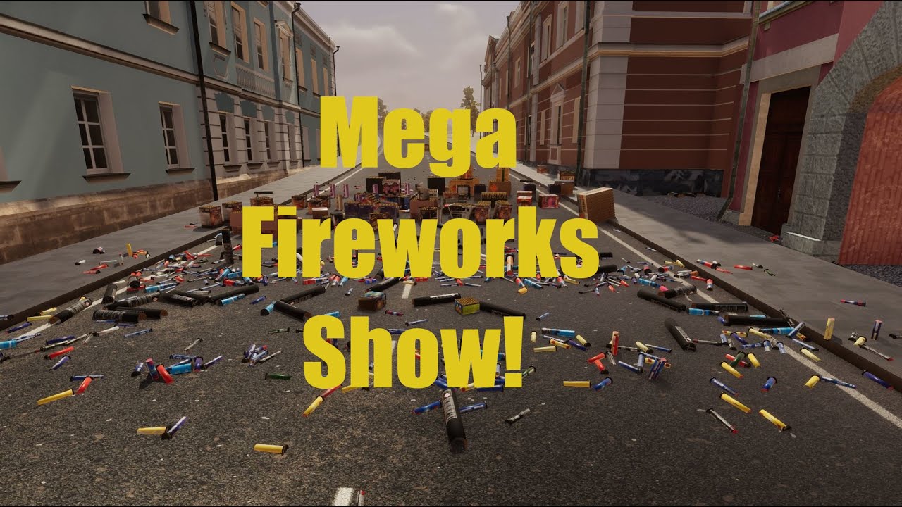 Making A Mega Fireworks Show! - Pyroworks Let's Play Episode 3 - YouTube