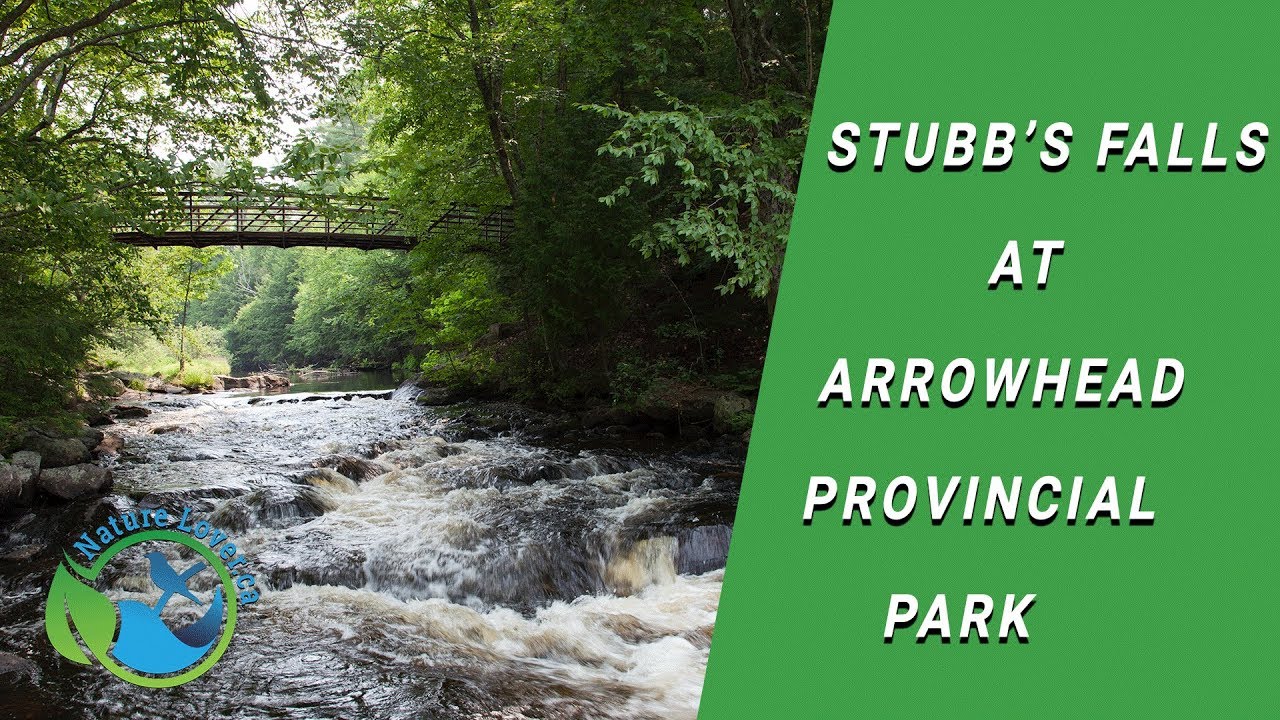 Stubb's Falls at Arrowhead Provincial Park - Day 4 - YouTube