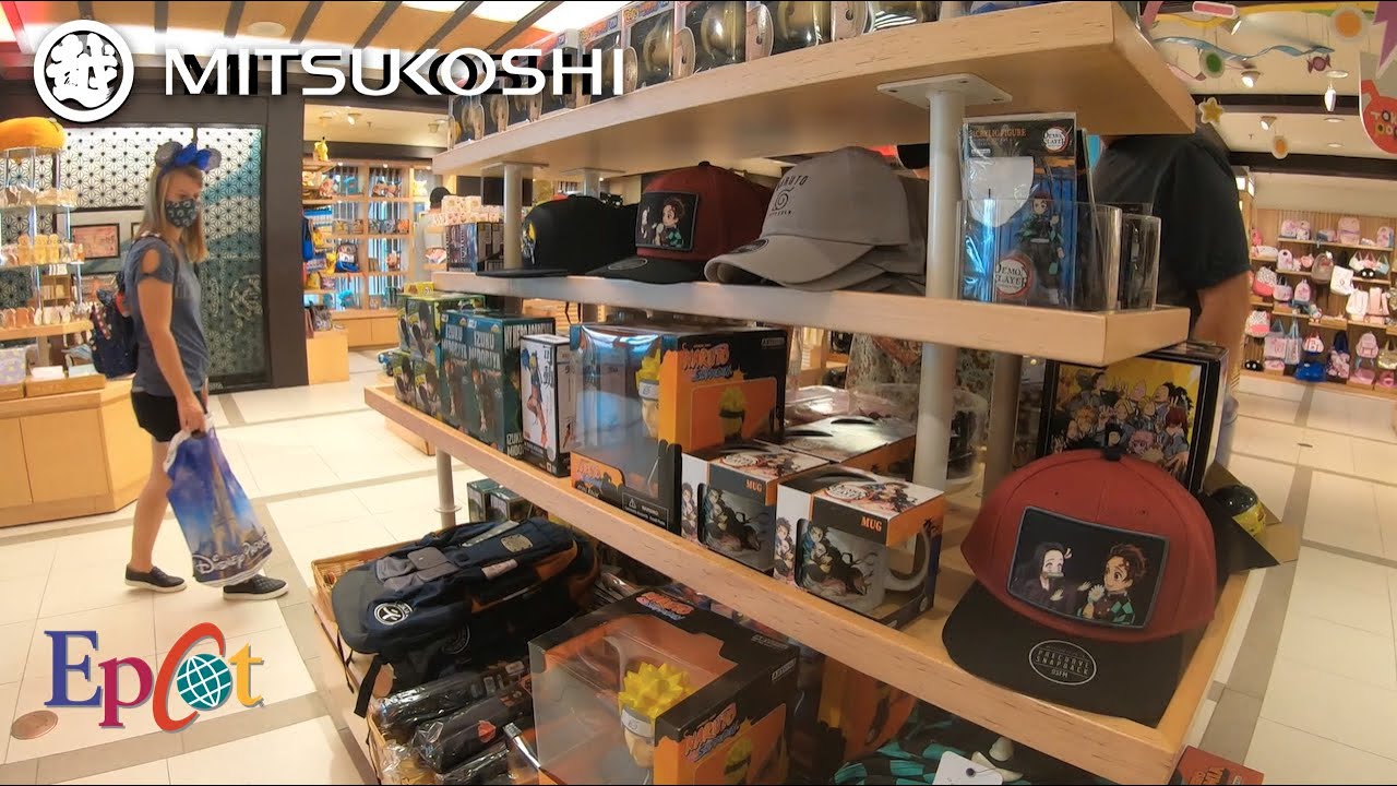 Mitsukoshi Gift Shop (Japan) at Epcot 2020 - YouTube