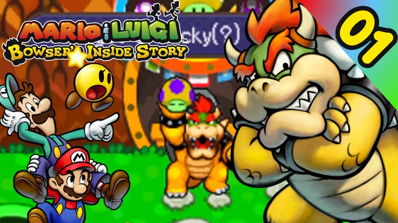 THE B-B-BLORBS!!! | Mario & Luigi Bowser's Inside Story [01] - YouTube