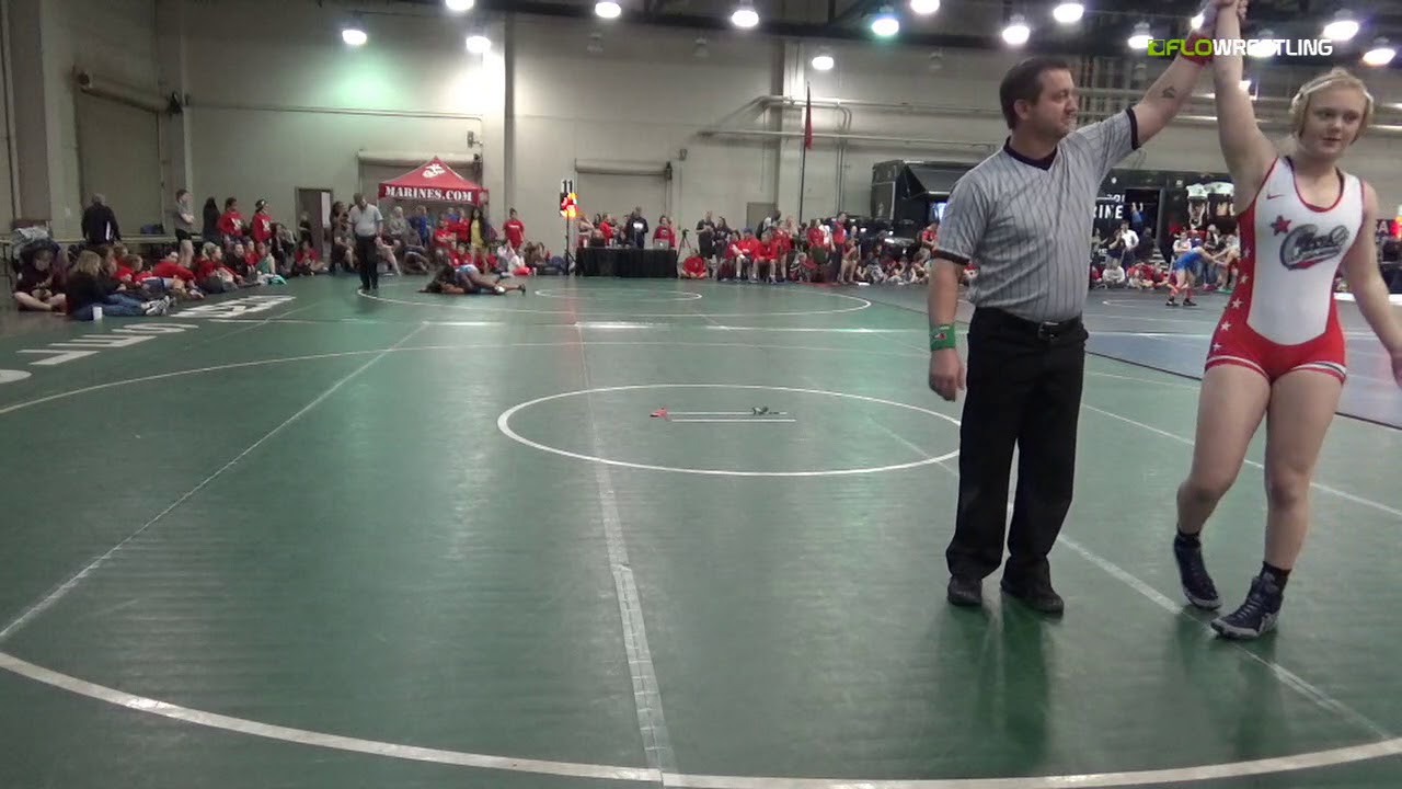 2018 Girls Folkstyle Duals/Girl Dual Teams 164 Semi-Finals - Katja ...