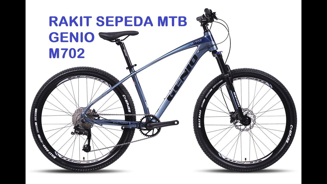 Rakit Sepeda MTB XC - Genio M702 - YouTube