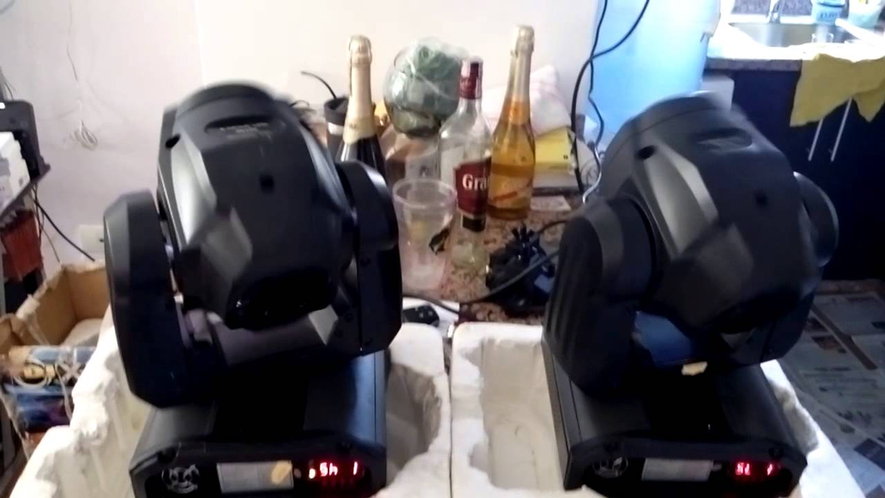 Adj X move LED - YouTube